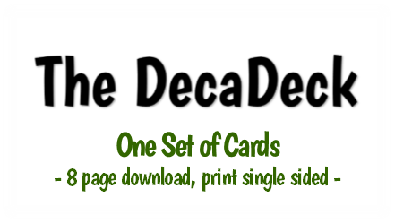 Engaging Activities - The DecaDeck - CCSS Math Activities